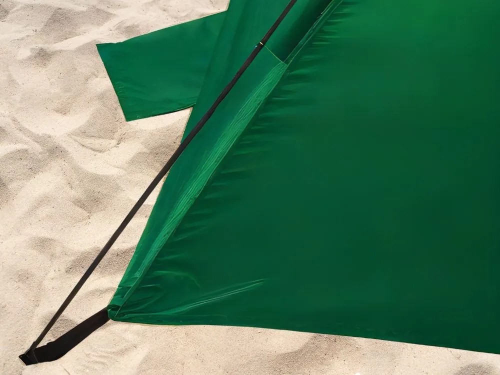 Verk Group Plážový stan plážová zástěna uv ochrana polootevřený zahradní stan s krytem