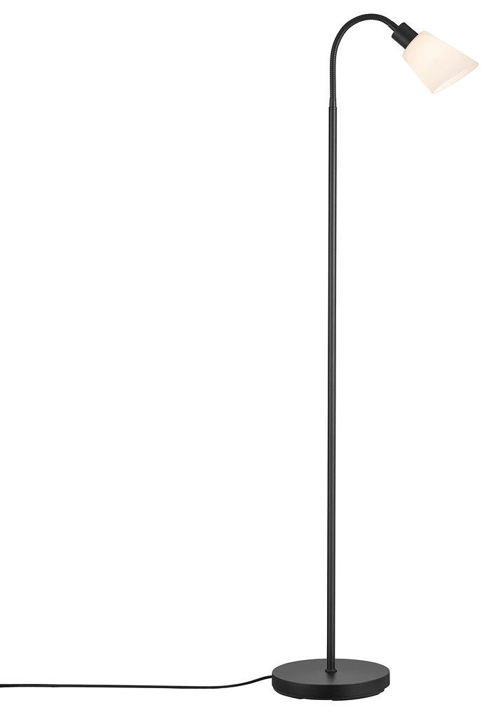 Stojací lampa Nordlux Molli (černá) Stojací lampy kov, sklo IP20 2112834003