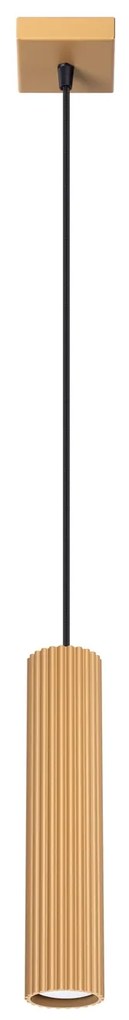 Sollux Lighting Závěsné svítidlo KARBON 1 zlaté