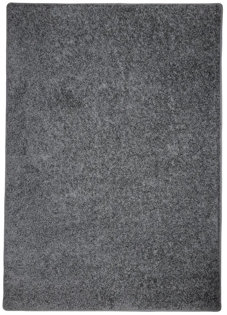 Vopi, Kusový koberec Color Shaggy šedý, 60x110, šedá, kancelář
