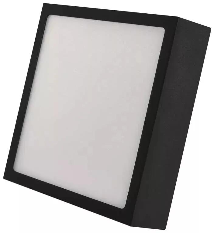 Emos lighting LED přisazený panel NEXXO 17cm, 12,5W, CCT, čtvercový Barva: Stříbrná