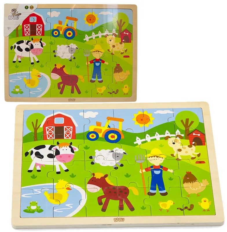 BABU - Puzzle farma 24 ks 50197