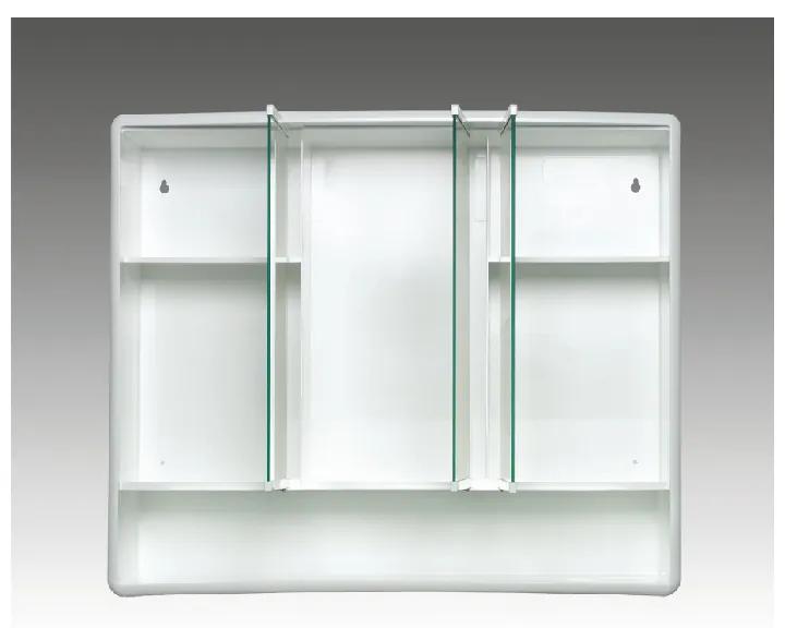 Jokey Plastik JOKEY Lymo bílá zrcadlová skříňka plastová 188413200-0110