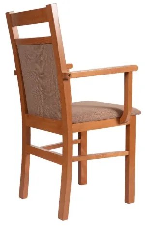 Židle s područkami STRAKOŠ DF6 - olše, Etna 24