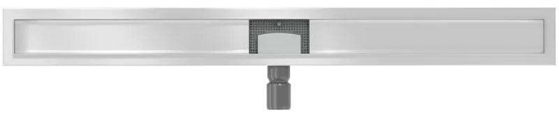 Mexen Flat nerezový sprchový žlab 90 cm - tělo žlabu bez krytu, 1015090