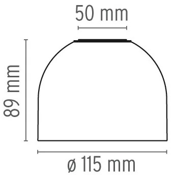 Flos Wan C/W, designové svítidlo, 1x33W, černá, černý + zelený kroužek, čiré sklo, prům.11,5cm
