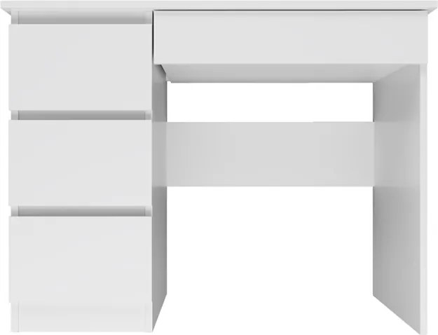TPS Psací stůl MILAS 98 cm Levý - Bílý mat Orientace: Levá