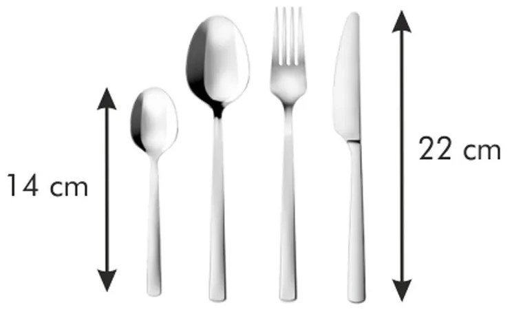 TESCOMA Jídelní příbor VICTORIA, souprava 24 ks