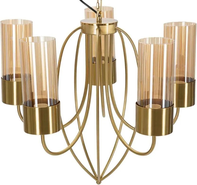 Designové závěsné svítidlo Perenna II 60 cm zlaté