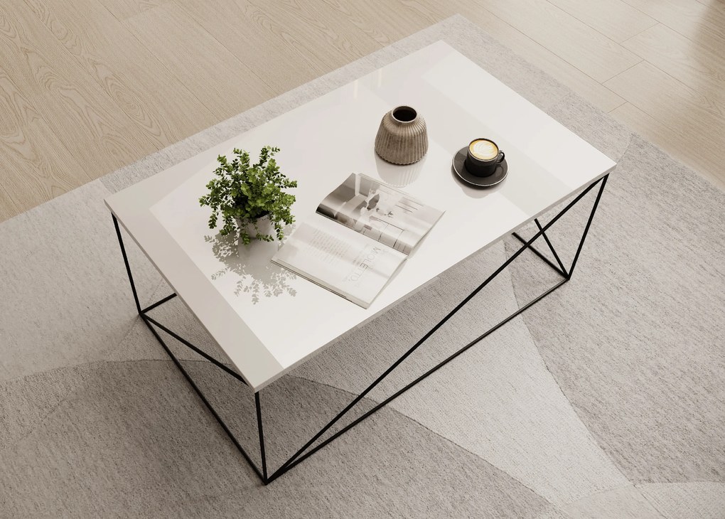 ADRK Furniture Konferenční stolek Dante CT-DAN-B-WS