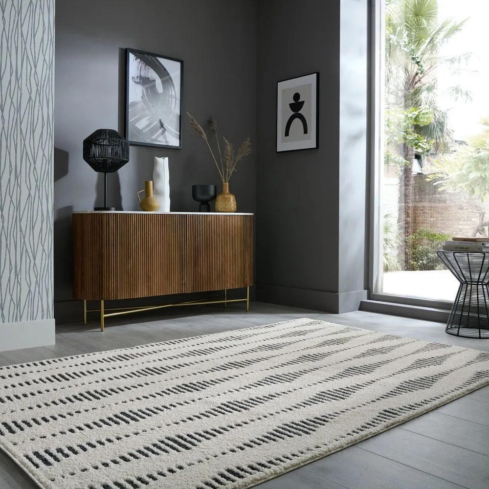 Krémový koberec 160x230 cm Knot – Flair Rugs
