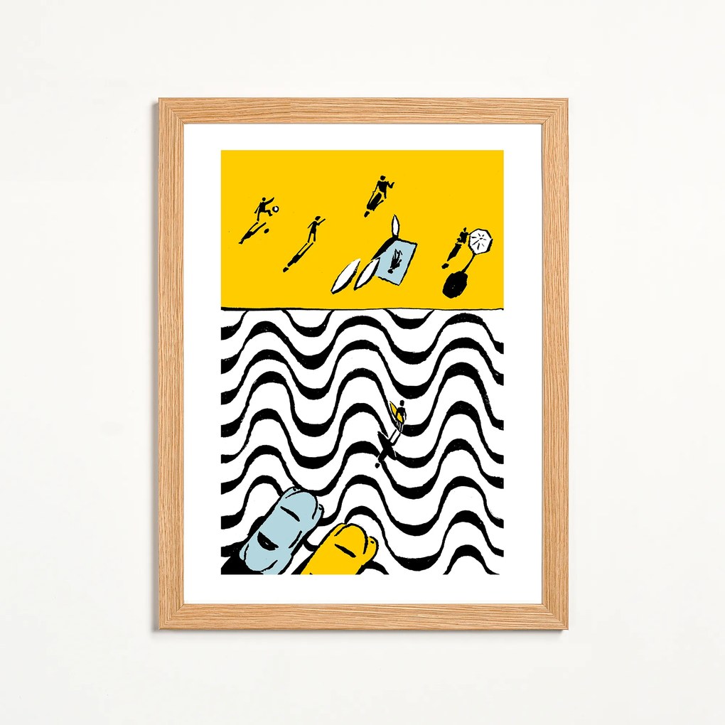 Jan Laštovička | Copacabana Rám: Černý, Velikost: 30 x 20 cm