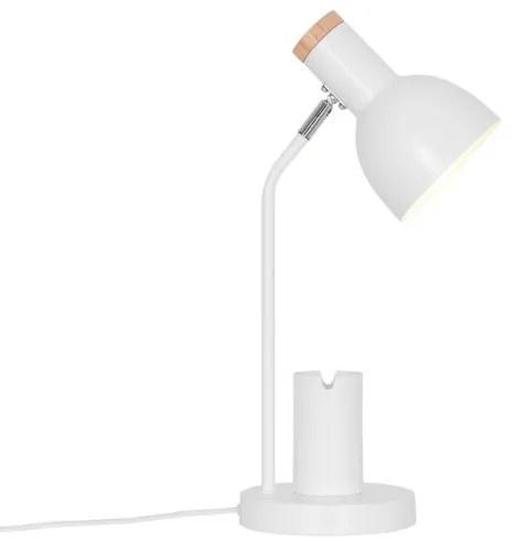 Nordlux - Stolní lampa DEVONE 1xE27/15W/230V bílá