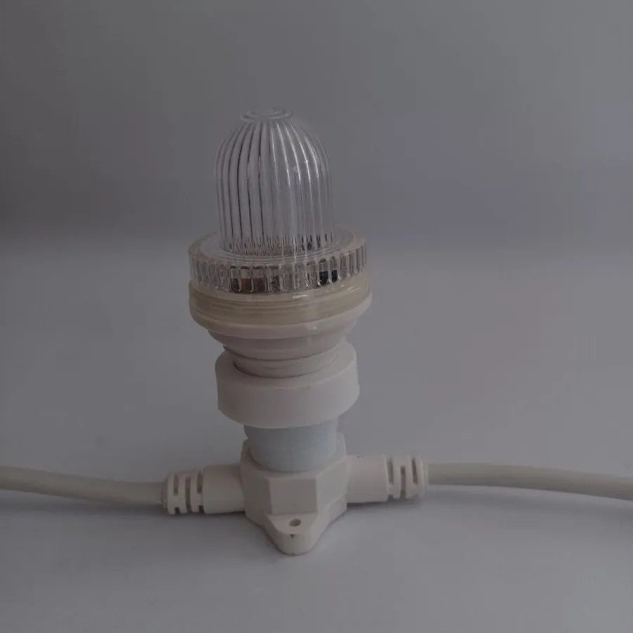 LED žárovka FLASH, ledově bílá, patice E27, IP44