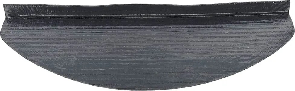 Samolepicí podložky na schody 30 ks šedé 65x22,5x3,5 cm 3365912