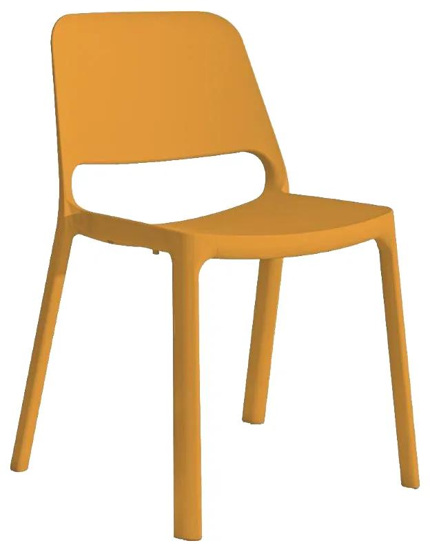 Plastová židle Duke Červená