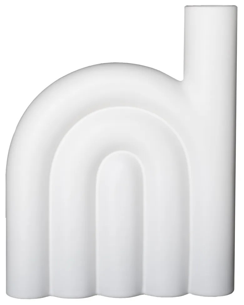 Váza Rope White Medium 25 cm DBKD