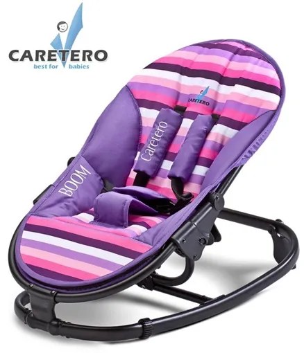 CARETERO | Caretero Boom | Dětské lehátko CARETERO Boom purple | Fialová |