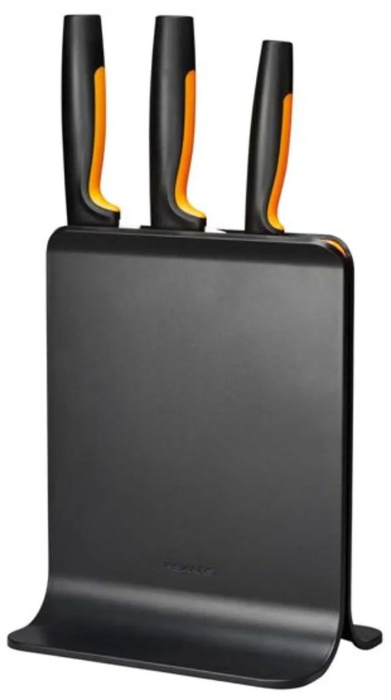 FISKARS - Blok s noži, 3 ks, černá/plast 1057555