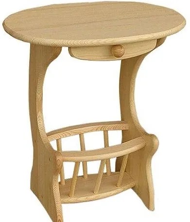 ImportWorld TV stolek Lukáš - šířka 53 cm (Barva dřeva: Borovice)