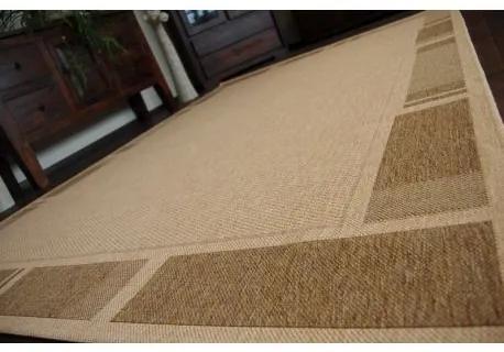 Dywany Luszczow Kusový koberec SIZAL FLOORLUX 20195 mais / káva Rozměr koberce: 240 x 330 cm