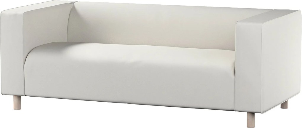 Potah na pohovku IKEA Klippan 2-místná barva šedá látka pletený vzor