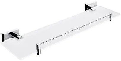 Nimco Keira - Police s ohrádkou, 50 cm, matované sklo/chrom KE 22091BX-50-26