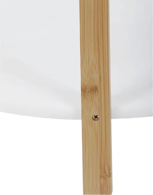Stojanový věšák bambusový hnědý DR-N1004 WT