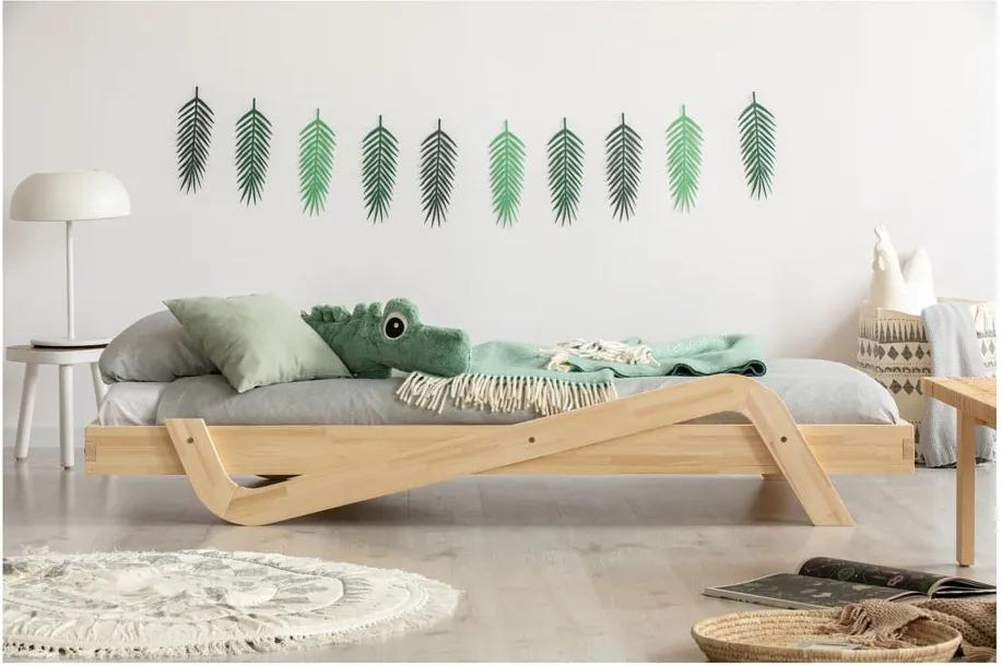 Dětská postel z borovicového dřeva Adeko Zig, 70 x 160 cm