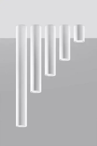 Stropní svítidlo SOLLUX Lagos 10cm GU10 1x40W bez zdroje SL.0996 bílá