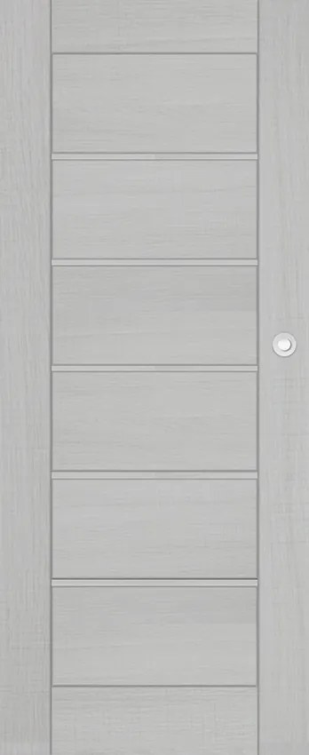 Interiérové dveře vasco doors PRIMO plné, model 1 Průchozí rozměr: 70 x 197 cm, Orientace dveří: Levé dveře, Dekor: Bílá