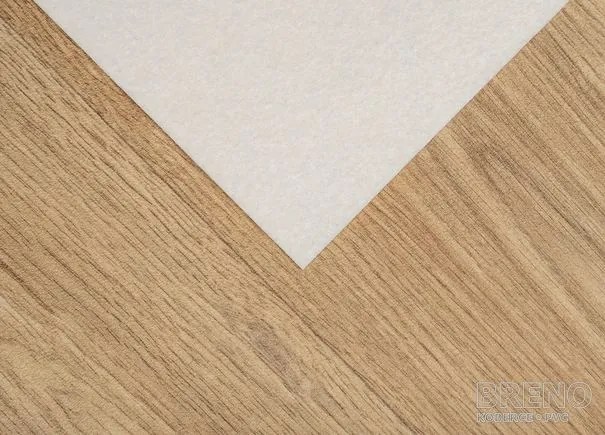 Breno PVC ECOTEX Copenhagen 554 – světlé dřevo, šíře 300 cm
