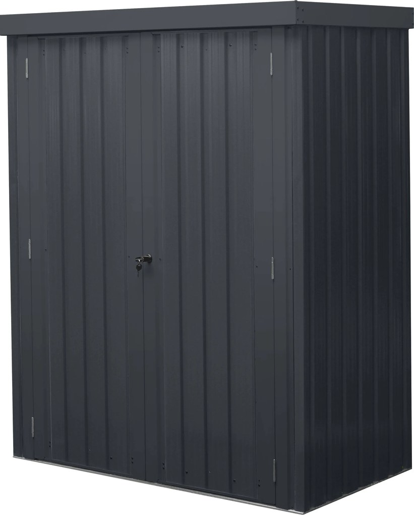 Zahradní domek BestBerg ZS-25A  / 1,1 m² / 81 × 140 × 180 cm / antracit