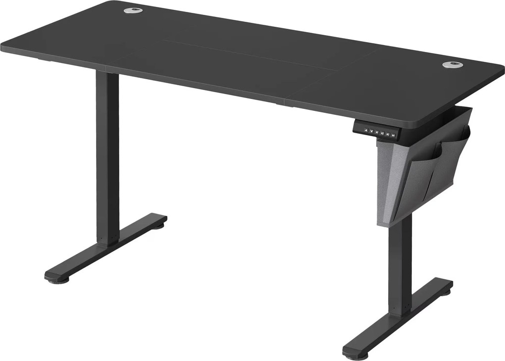 Elektricky nastavitelný psací stůl Vasagle Foral 140 cm černý