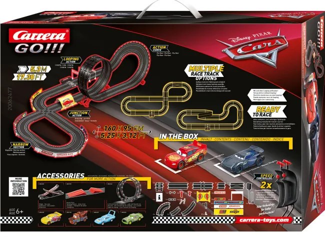 Závodní dráha Carrera Go 20062477 Cars 5,3m