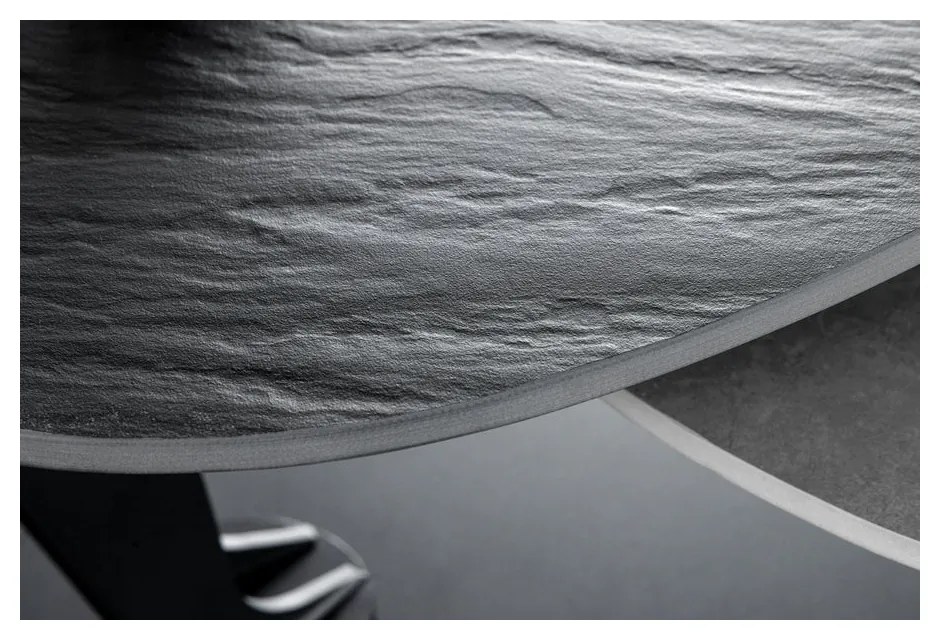 Massive home | Konferenční stolek MOVEMENT GREY 160 CM keramika otočný