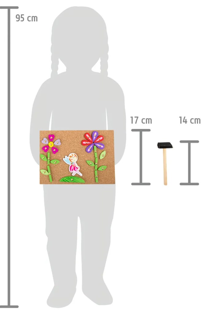small foot Dřevěná kreativní hra víly