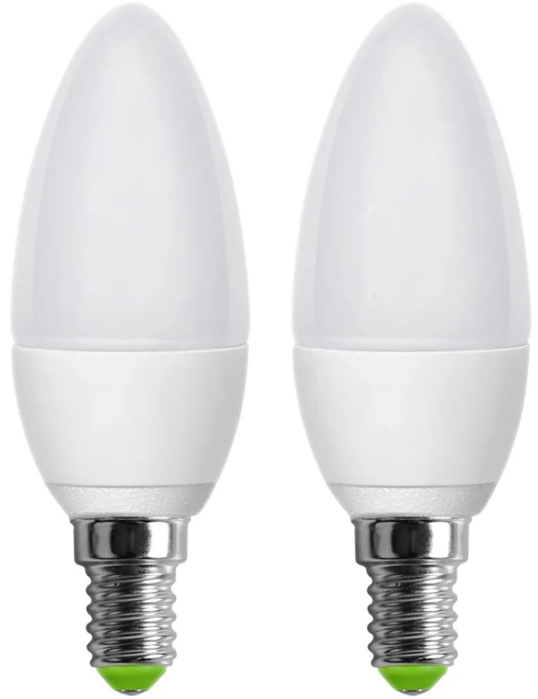 RETLUX REL 6 E14 set LED žárovek C37 2x5W 50001821