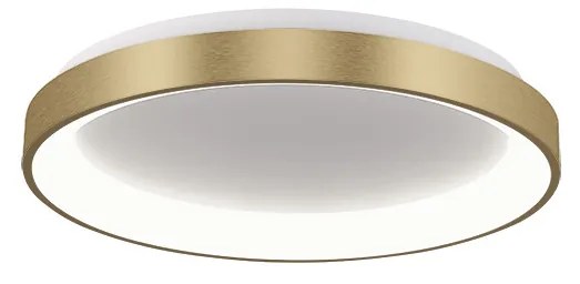 Led2 Stropní LED svítidlo BELLA SLIM ø 48 cm Barva: Černá, Teplota světla: 2700K/3000K/4000K, Stmívání, řízení: DALI/PUSH