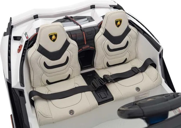 Elektrické autíčko Lamborghini SIAN bílé