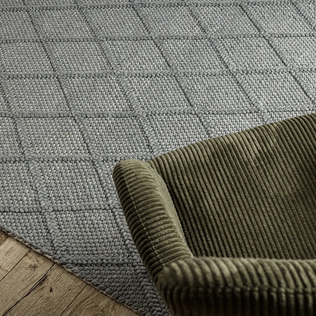Dywany Łuszczów, Kusový koberec Tahar 99001G grey, 200x290, šedá, ložnice