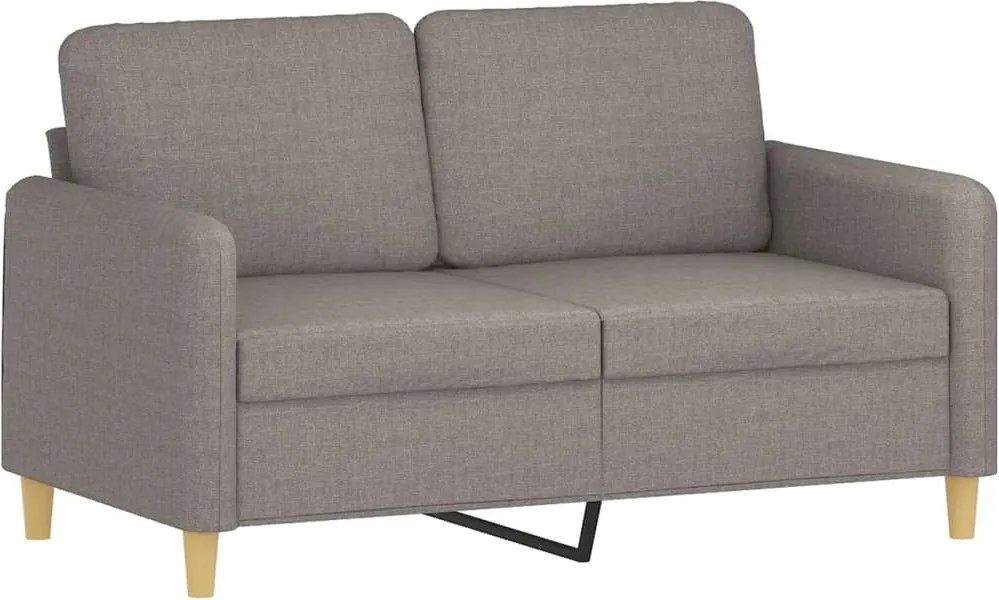 3dílná sedací souprava s poduškami taupe textil 3202061