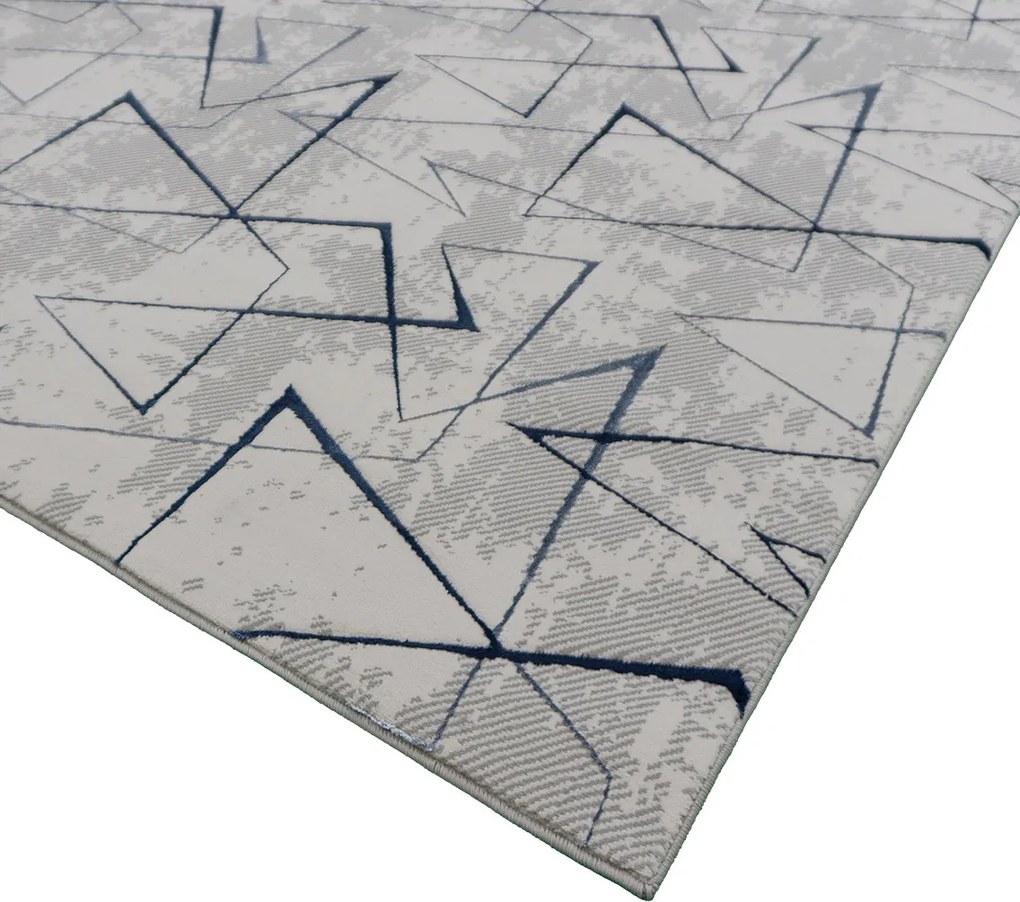 BE Koberec Esprit 3608 NAVY - tmavě modrý obdélníkový Rozměr: 60x100 cm