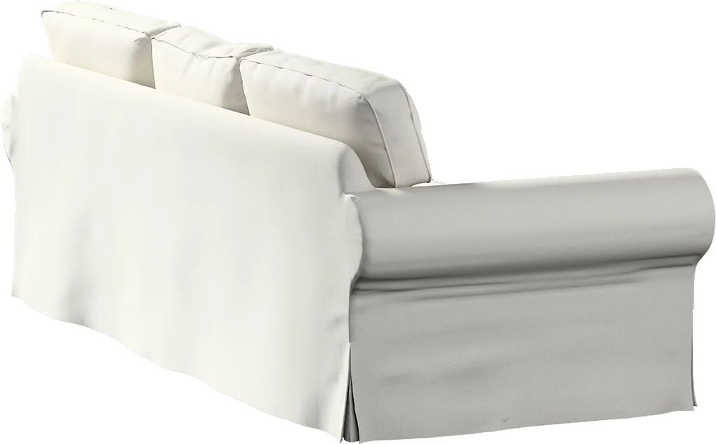 Potah na pohovku IKEA Ektorp 3-místná, nerozkládací barva šedá látka pletený vzor