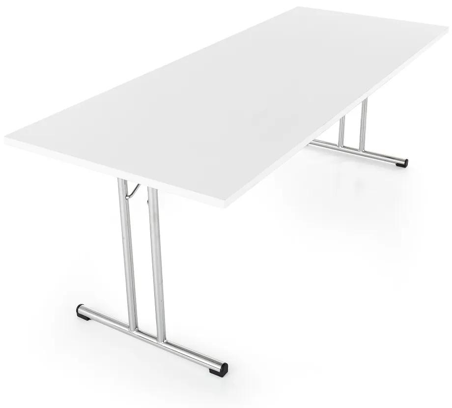Skládací stůl 180 x 80 cm, bílá