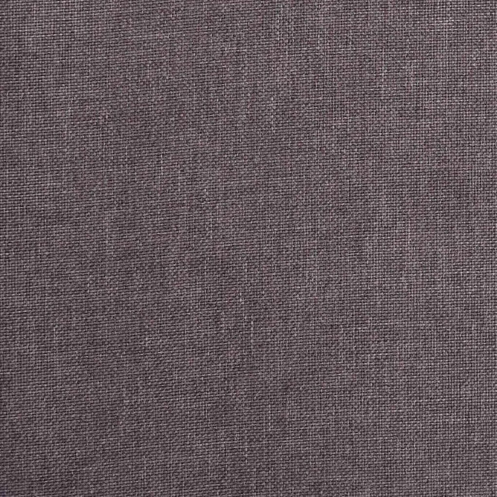 Otočná jídelní židle taupe textil 3087978
