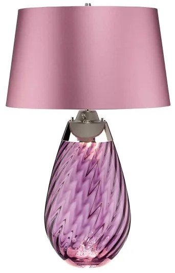 Elstead LENA-TL-L-PLUM - LED Stolní lampa LENA 1xE27/40W/230V 74 cm růžová