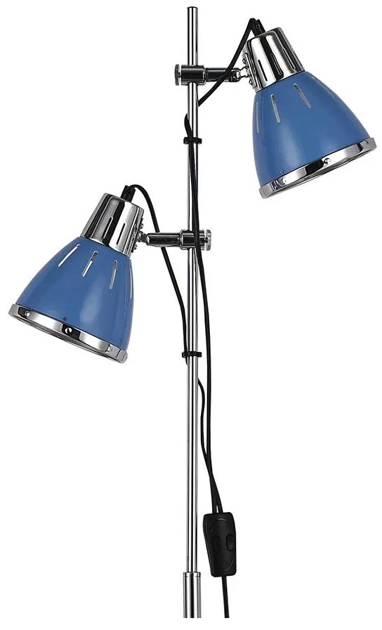 Ideal Lux Ideal Lux - Stojací lampa 2xE27/60W/230V modrá ID042800