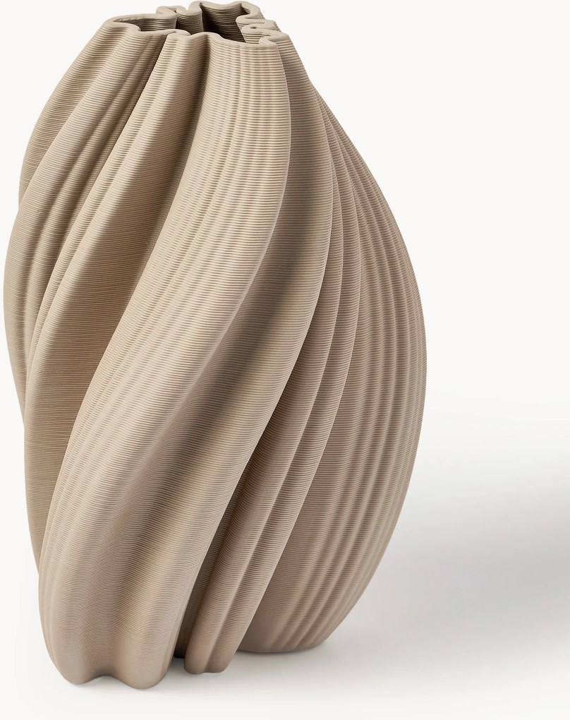 3D tištěná váza z porcelánu Melody