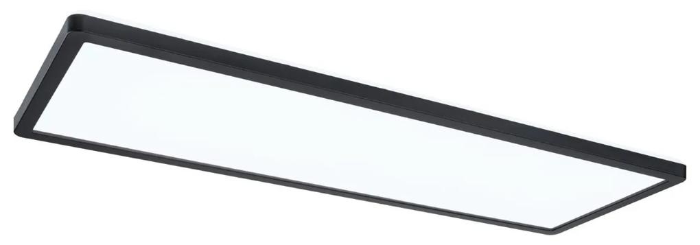 P 71017 LED Panel Atria Shine hranaté 580x200mm 4000K černá - PAULMANN